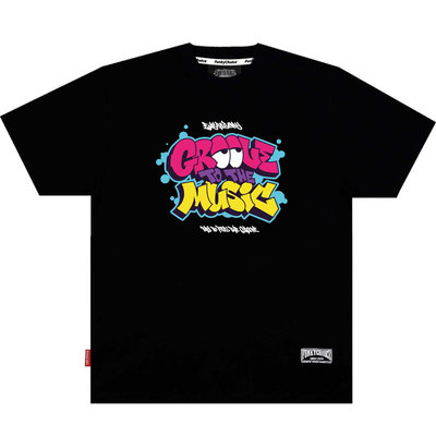 GROOVETOTHEMUSIC宽松T恤