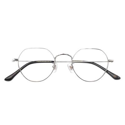 posesion多边形女韩版男近视眼镜