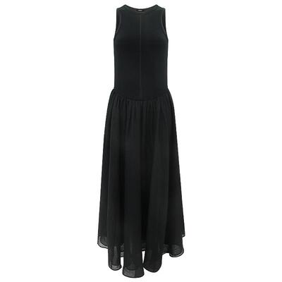 COCOBELLA多层大摆无袖连衣裙