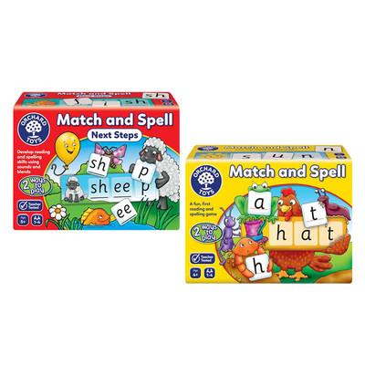 英国OrchardToys配对和拼写字母自然拼读儿童益智玩具拼图3到6岁+