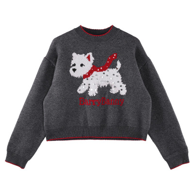 BarryBanny女童洋气时髦保暖毛衣