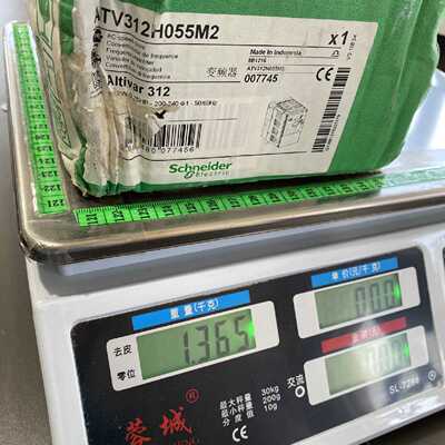 议价施耐德变频器ATV312H055M2功率0.55kw变频控制器PLC控制模块