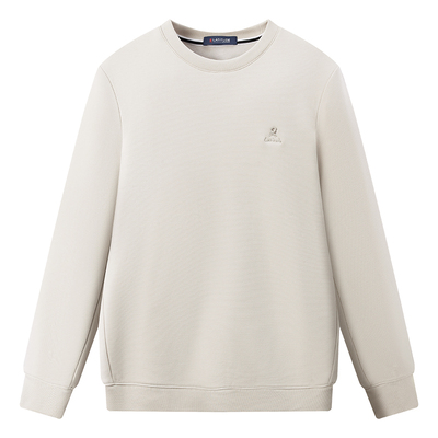 梦特娇男士卫衣精梳赛络纺