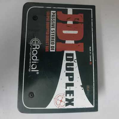 原装进口Radial JDl DUplex无源立体声Dl盒，