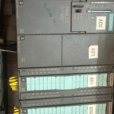 溢价-S7-300 PLC模块一套！带CPU、电源、多种I/