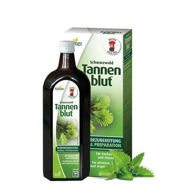 德国huebner郝柏娜冷杉玉露草本肺部护润嗓喉痰口服液防雾霾250ml
