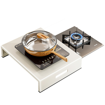 厨房免安装燃气灶遮挡盖板罩改造