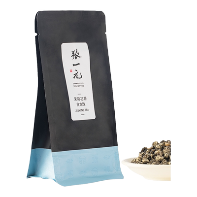 张一元茉莉白龙珠袋装250g