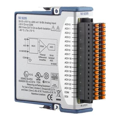 NI9205弹簧端子全新正品现货