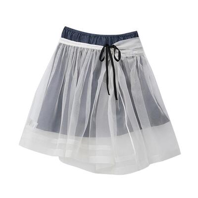 MARCHENE时尚白色半裙