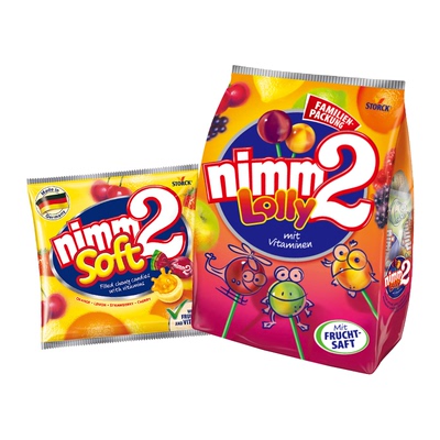 【赠紫色水桶包】nimm2二宝官方进口维生素儿童棒棒糖果中秋零食
