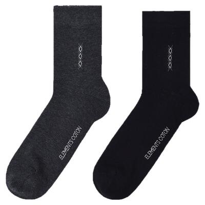 简约袜子棉元素棉商务男士