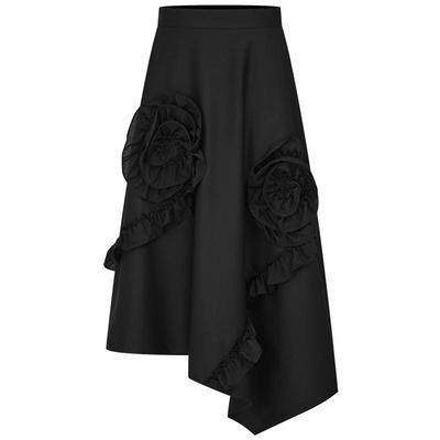 曼德诗长裙通勤半身裙