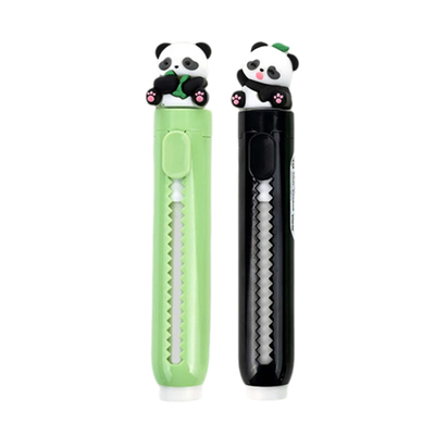 熊猫推拉橡皮小学生幼儿园专用