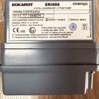 议价FOXBORO ECKARDT福克斯波罗阀门定位器 SRI986-CIDS7