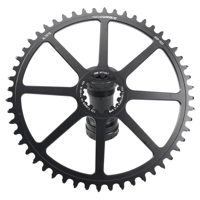 CRUZBIKEGXP单盘公路自行牙盘