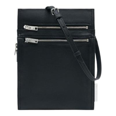 【粉丝专享】亚历山大王 Alexander Wang Axis 斜挎包 - 皮质黑色