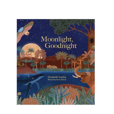【预售】月光晚安英文儿童绘本虚构类进口原版书精装6岁-9岁MOONLIGHT， GOODNIGHT SOPHIA ELISABETH   Interlink Publishing