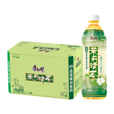 康师傅茉莉清茶500ml饮料整箱