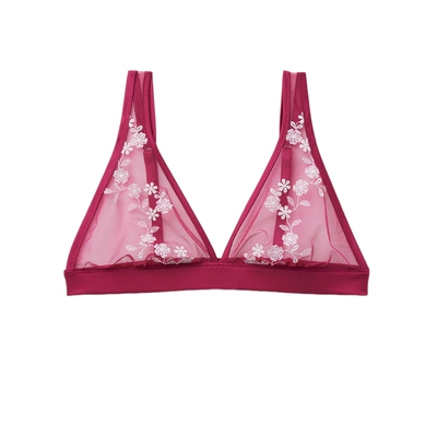 Intimissimi意舒漫Marica性感网纱无钢圈舒适三角杯文胸RSD2606