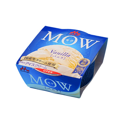 森永MOW牛奶香草味冰淇淋