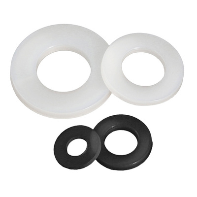 尼龙垫片圆形加大加厚塑胶平垫圈