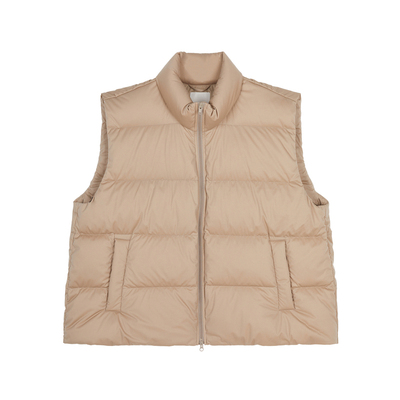 JNBY/江南布衣春秋羽绒马甲女立领无袖简约休闲通勤外套5O9C10070