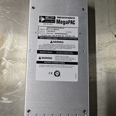 溢价-VICOR MegaPAC MP11-711502-EL
