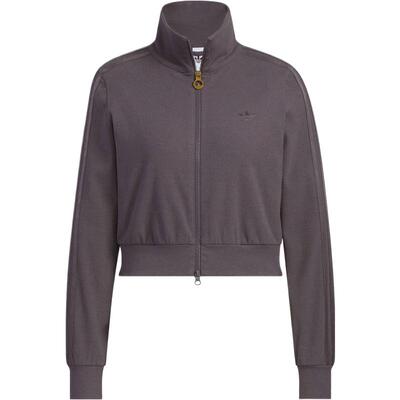 adidas阿迪达斯三叶草女子RIB CLLAR运动健身夹克外套KB5446