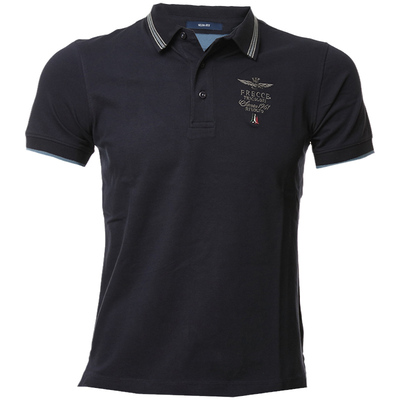AeronauticaMilitare男短袖POLO