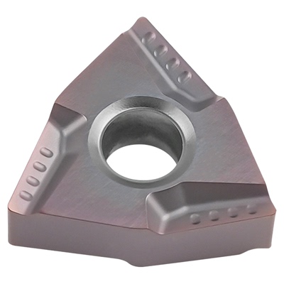 桃形数控外圆车刀片WNMG080404R/08L-VF不锈钢七彩高硬粗车床刀头