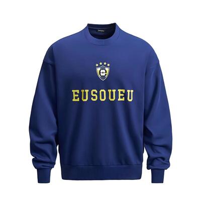 Eusoueu美式复古廓形宽松卫衣