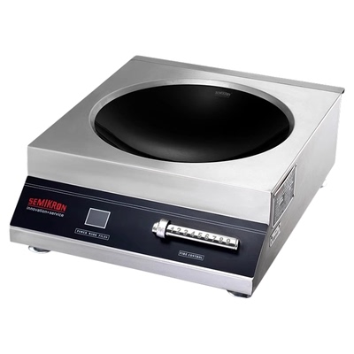 赛米控商用电磁炉3500W  冰糖葫芦专用锅 大功率电磁炉凹面炒炉