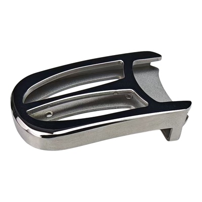 3.8不锈钢皮带扣平滑扣内穿时尚百搭高档大气工厂直批单卖扣头