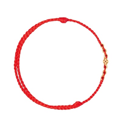 普陀山本命年红绳去霉运招财手链