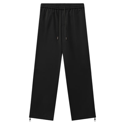 科技绒锁温束脚抽绳休闲运动裤