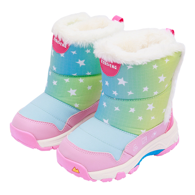 可迪星女童雪地靴2025冬季新款