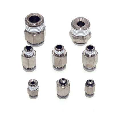 亚德客直通接头PC气管快速螺纹