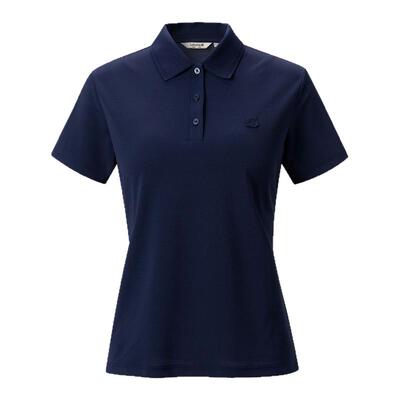 乐飞叶户速干polo衫短袖T恤女