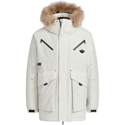 阿迪达斯男士鹅绒派克羽绒服