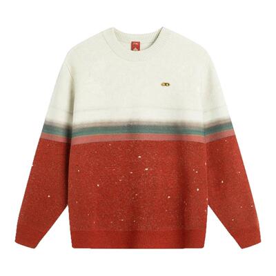 肖战同款|李宁故宫联名毛衣男女同款25年冬季新款针织衫AMBV387