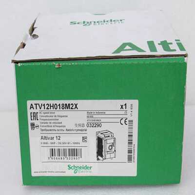 议价施耐德变频器ATV12H037M2X0.37KW单相散热器安装质保一年