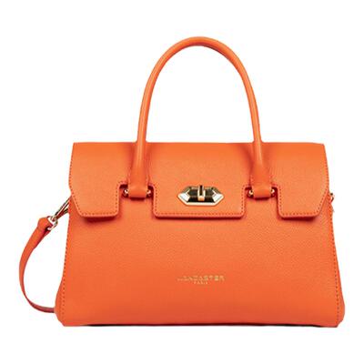 Lancaster兰卡斯特 MilanoCosmos系列粒面纹理牛皮手提斜挎公文包