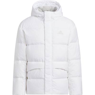 Adidas/阿迪达斯正品V DOWN JKT男女连帽保暖运动羽绒服KQ5520