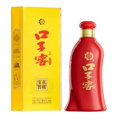口子窖6年型41度450mL*4白酒手提