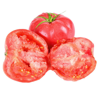 老品种沙瓤西红柿种籽毛粉水果柿子春季早熟高产盆栽大粉番茄种子