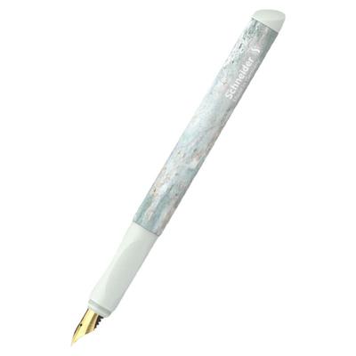 德国施耐德钢笔云石高档礼盒练字双笔头复古学生成人用儿童节礼物