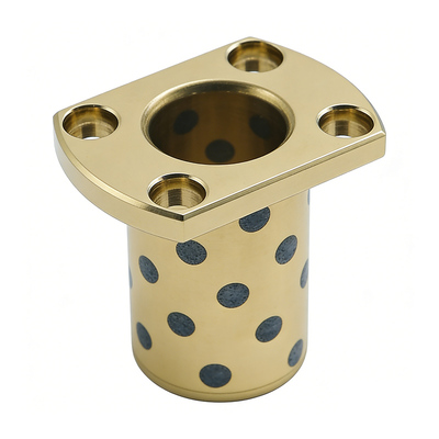 捷品双切法兰铜套自润滑