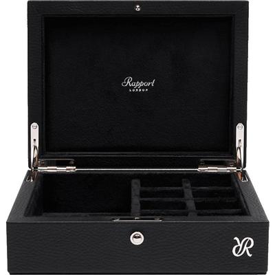 Rapport黑色袖扣盒首饰盒