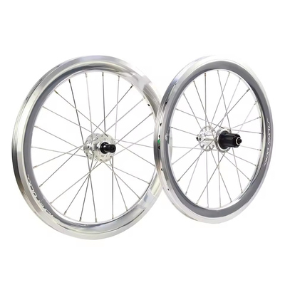 铝合金碟刹轮组20寸鸟车轮组